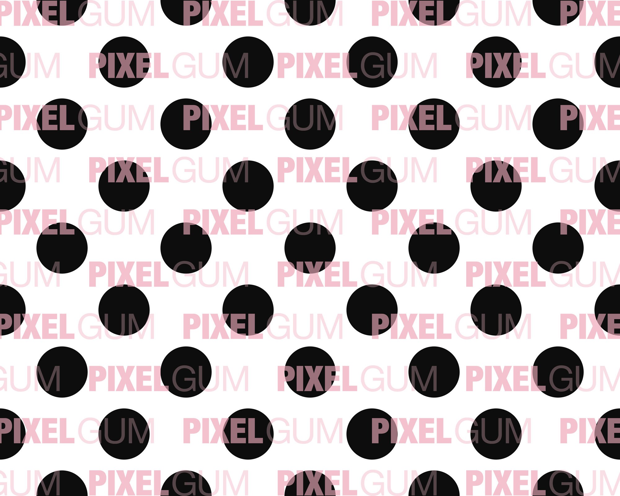 Seamless Large Polka Dot Pattern Svg, Dotted Pattern Png, Eps, Polka ...