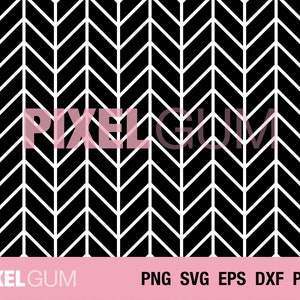 Seamless Herringbone Pattern SVG, Black & White Herringbone PNG ...