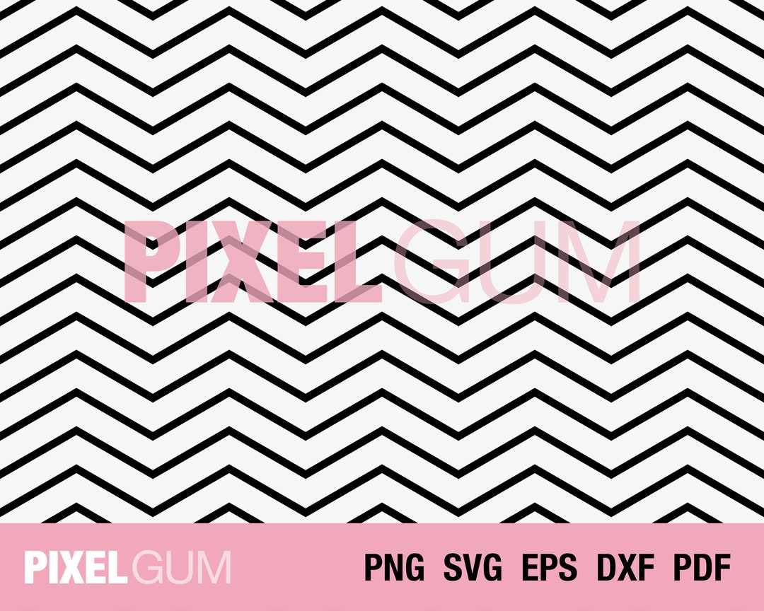 Seamless Black & White Zig Zag Line SVG Pattern Zig Zag PNG - Etsy