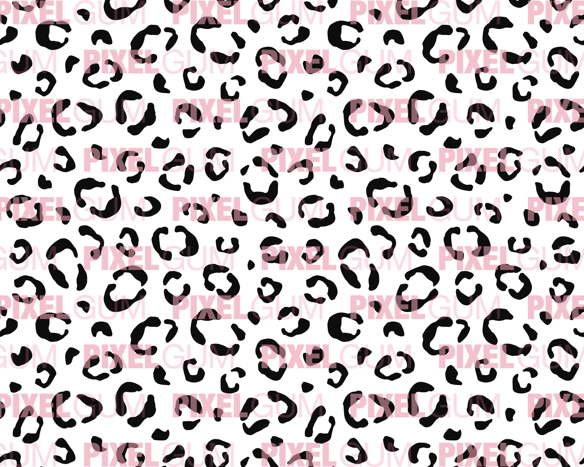 Seamless Leopard Pattern Svg, Eps, Png, Leopard Background, Digital ...