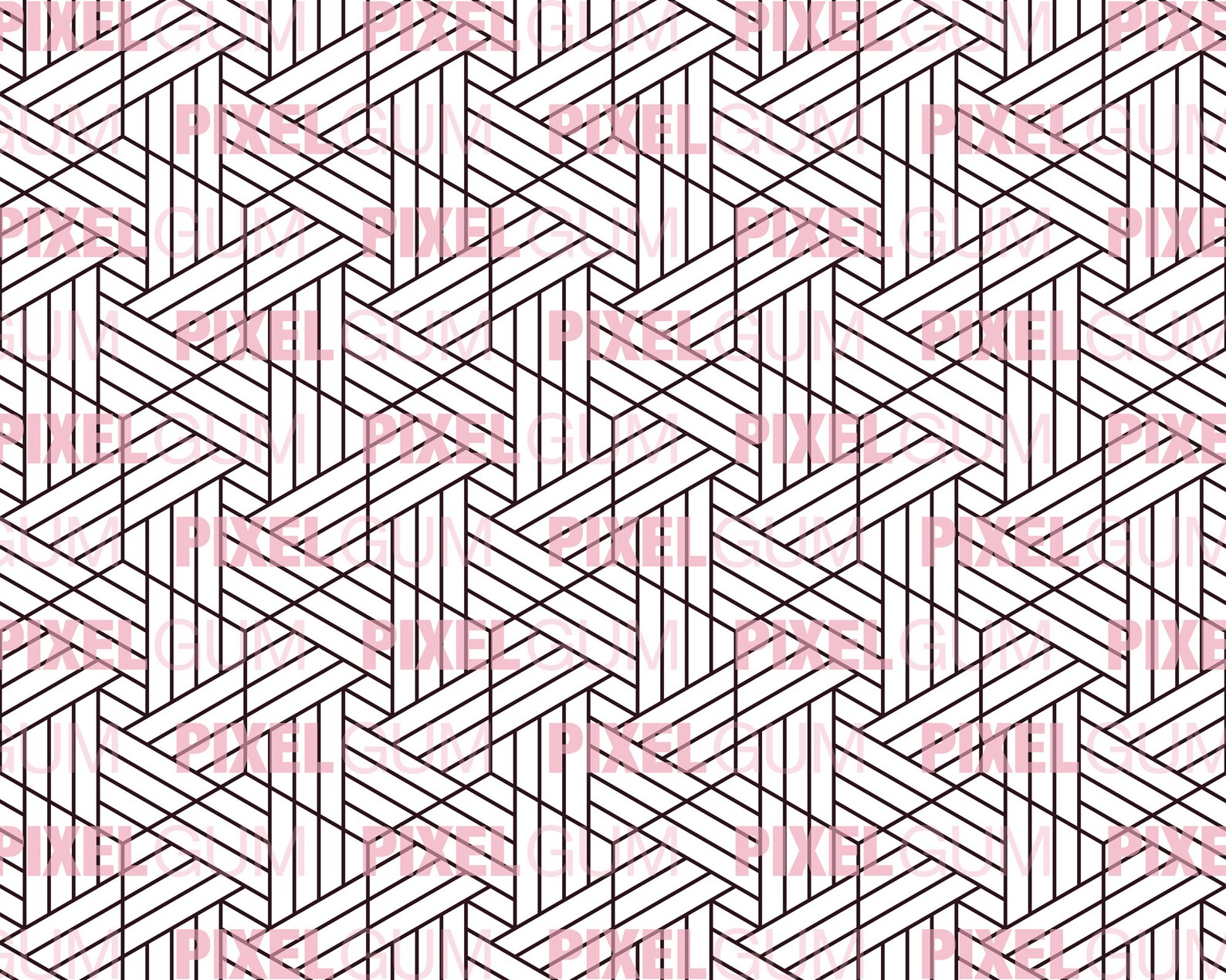 Seamless Geometric Line Pattern SVG, Abstract Interwoven Geometric ...