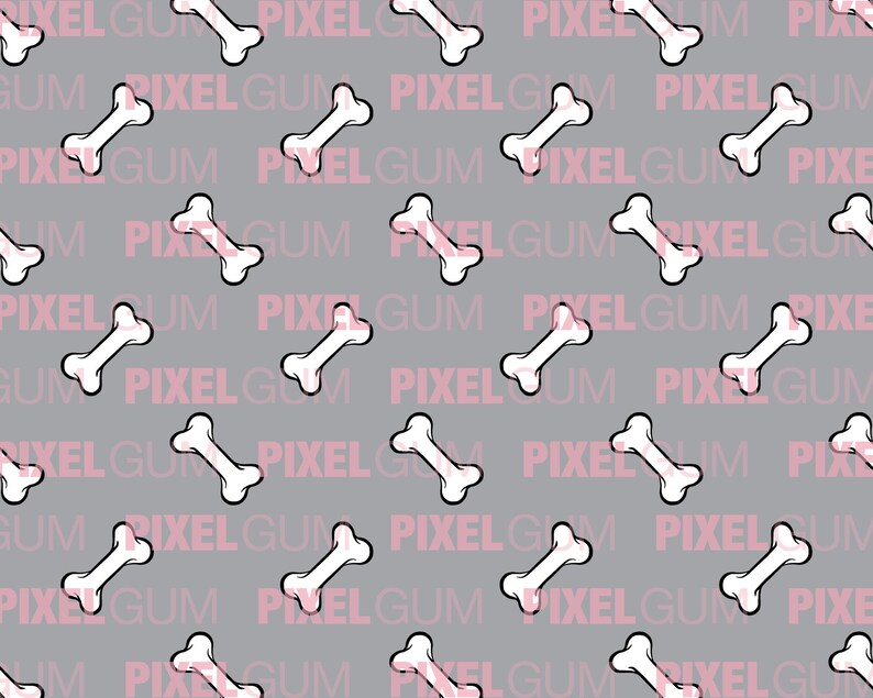 Seamless Bone Pattern SVG Dog Bone Pattern Dog Theme Digital - Etsy