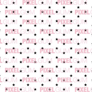 Seamless Star Pattern Svg, Editable Star Pattern Eps, Star Background ...