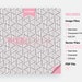 Seamless Geometric Line Pattern SVG, Abstract Interwoven Geometric ...