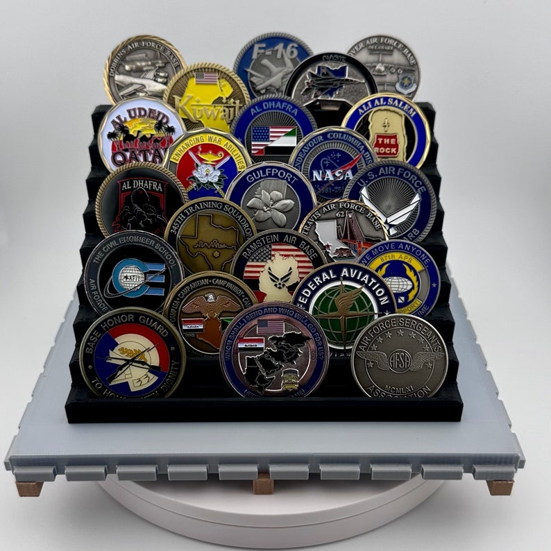 463L Single Pallet Challenge Coin Holder - Etsy