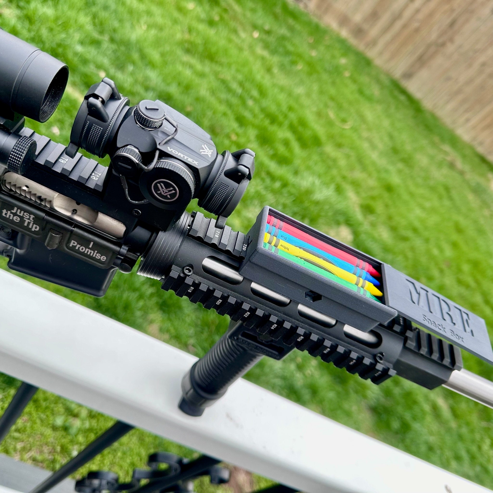 Picatinny Rail Mounted Marine Crayon Snack Pack - Etsy