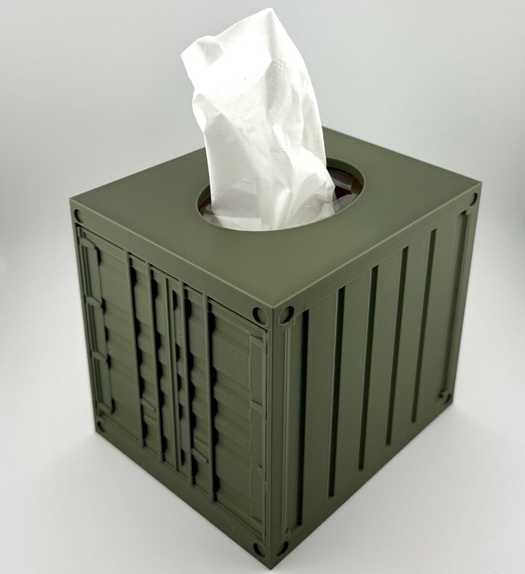 ISU90 Shipping Container Tissue Box - Etsy