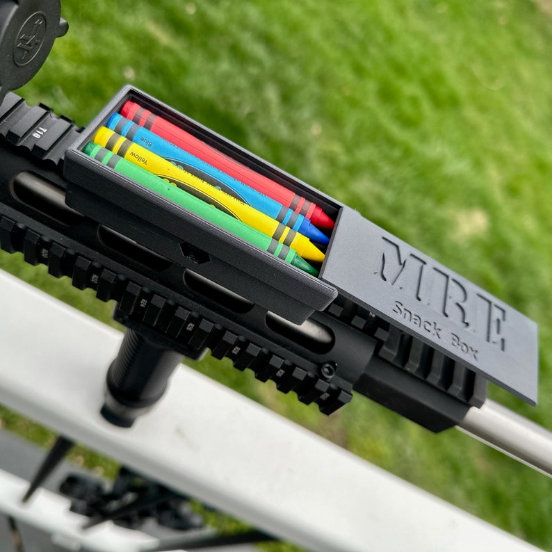Picatinny Rail Mounted Marine Crayon Snack Pack - Etsy