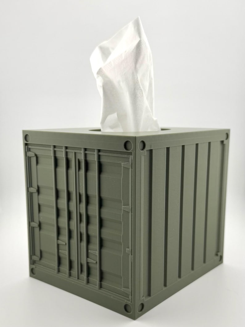ISU90 Shipping Container Tissue Box - Etsy