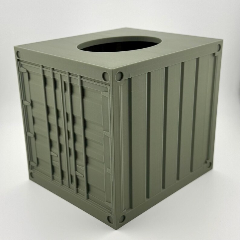ISU90 Shipping Container Tissue Box - Etsy