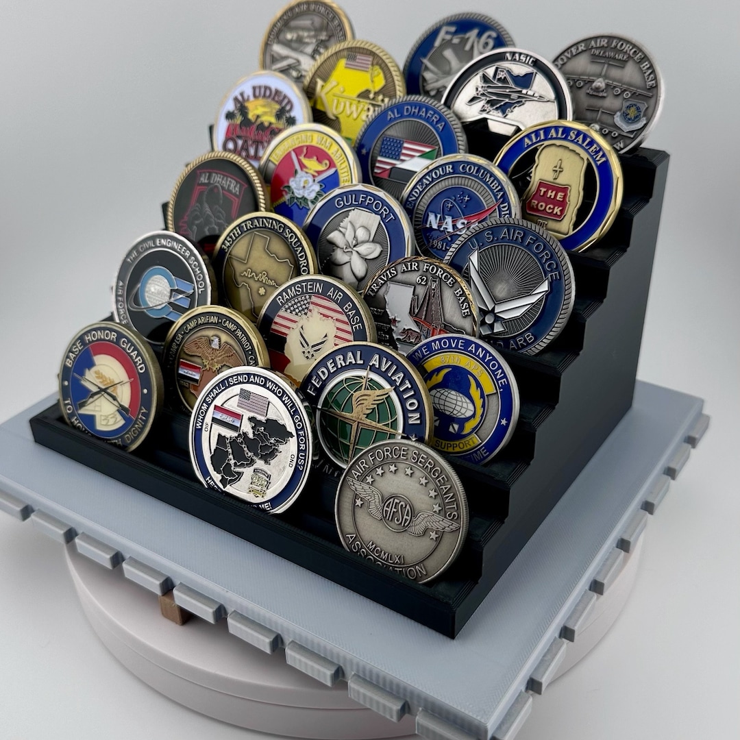 463L Single Pallet Challenge Coin Holder - Etsy