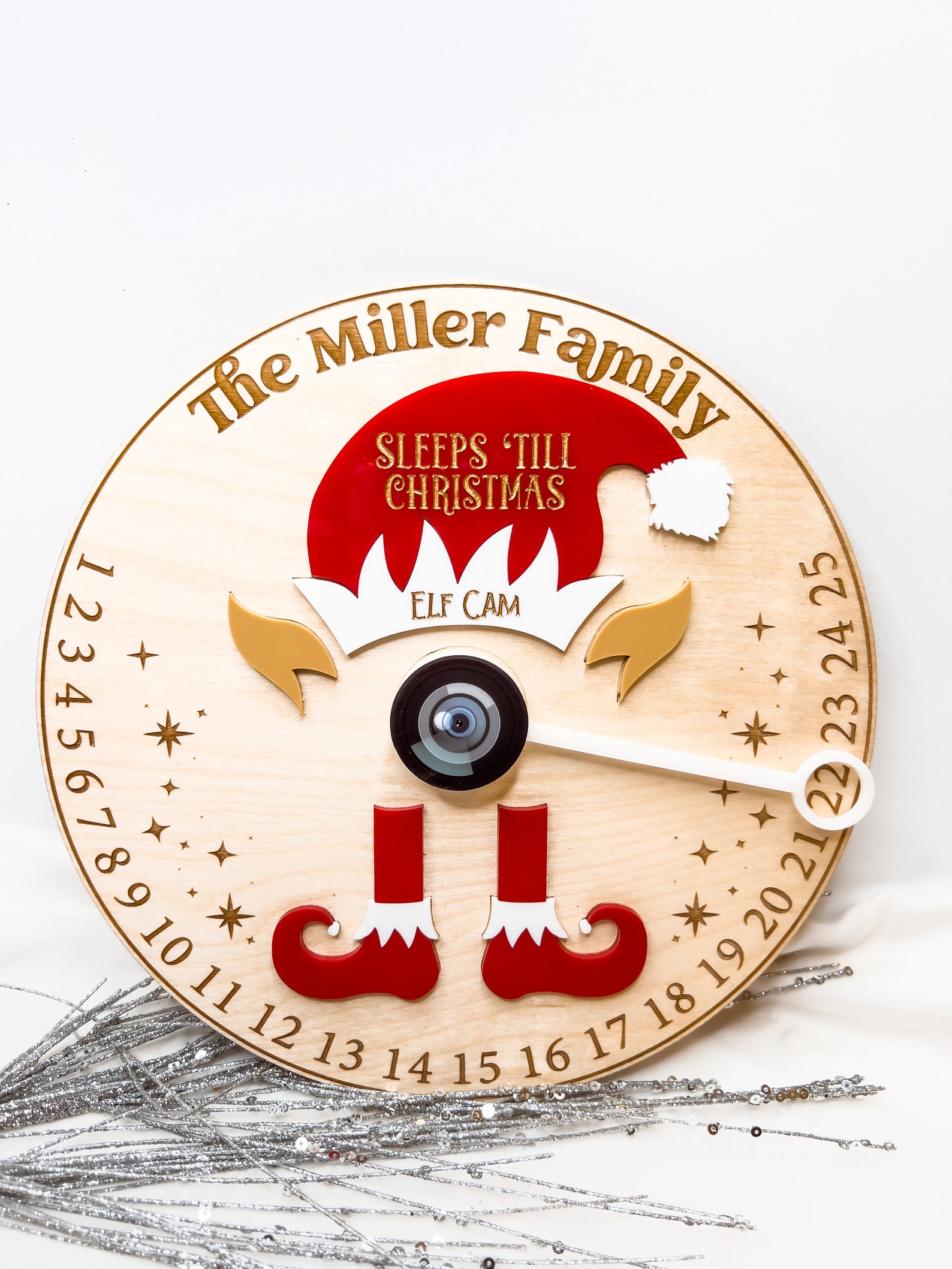 Personalized Elf Cam Countdown - Capture the Magic! | Custom Christmas ...