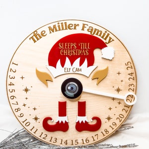 Personalized Elf Cam Countdown - Capture the Magic! | Custom Christmas ...