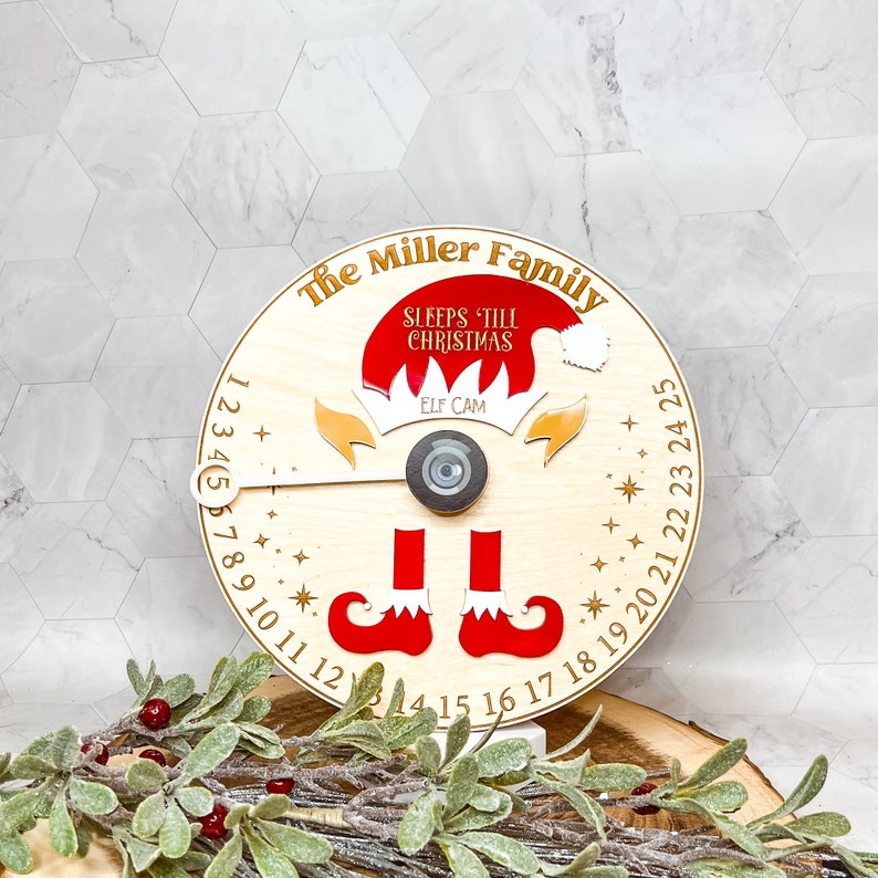 Personalized Elf Cam Countdown Capture the Magic Custom Christmas ...