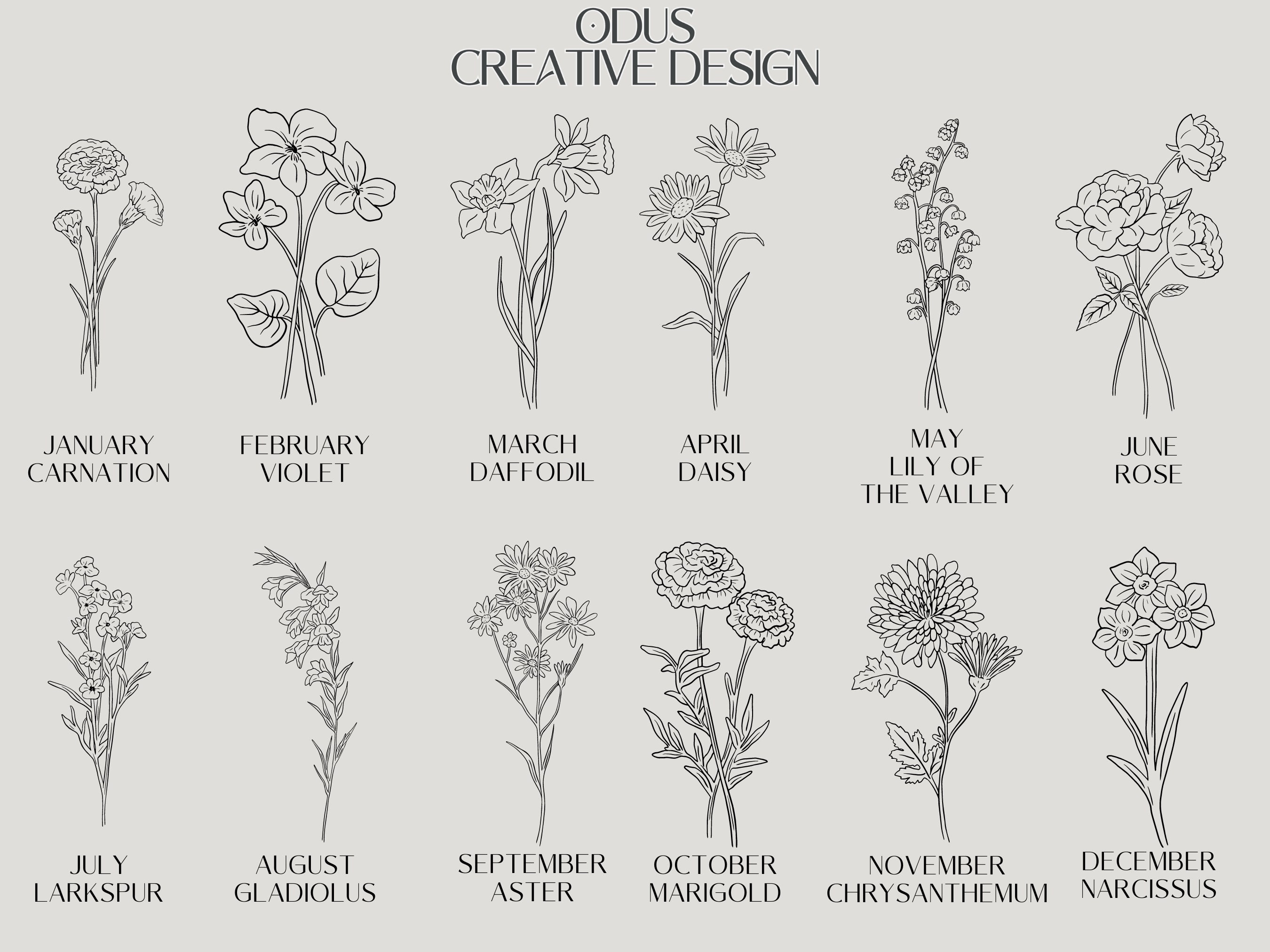 Arched Birth Flower Baby Name Birth Announcement Sign, Baby Stats Sign ...
