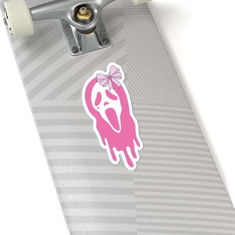 Cute Ghost Face Sticker Coquette Halloween Sticker Scream Sticker ...