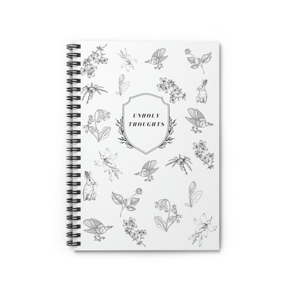 Thoughts Notebook - Etsy