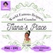 Tiana's Place World Famous Beignets and Gumbo SVG PNG, Princess Tiana ...