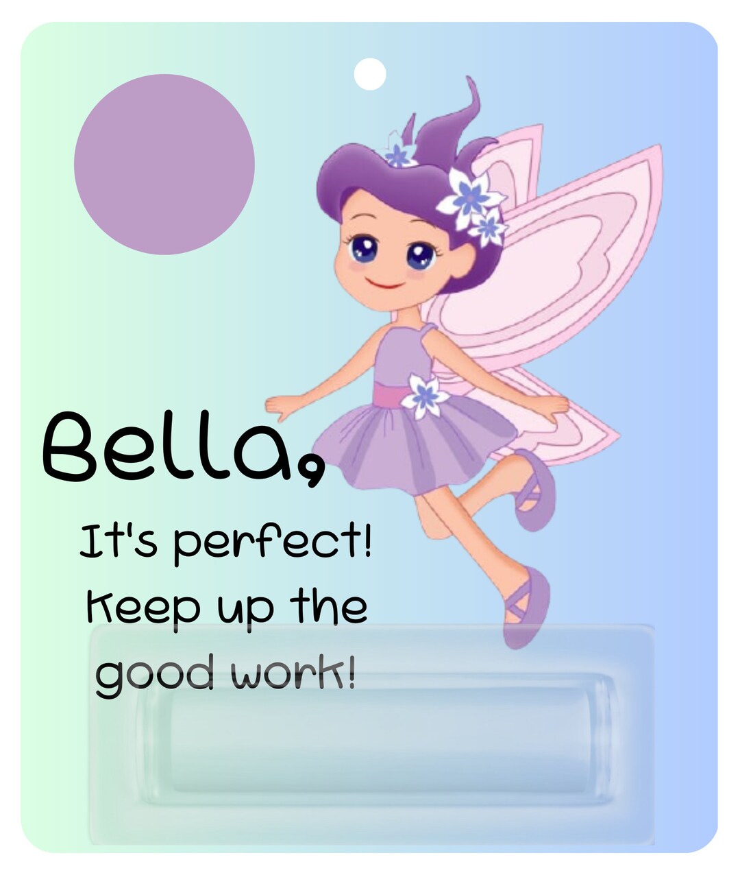 Perfect Tooth Money Card, Personalized Tooth Fairy Money Card, Custom ...