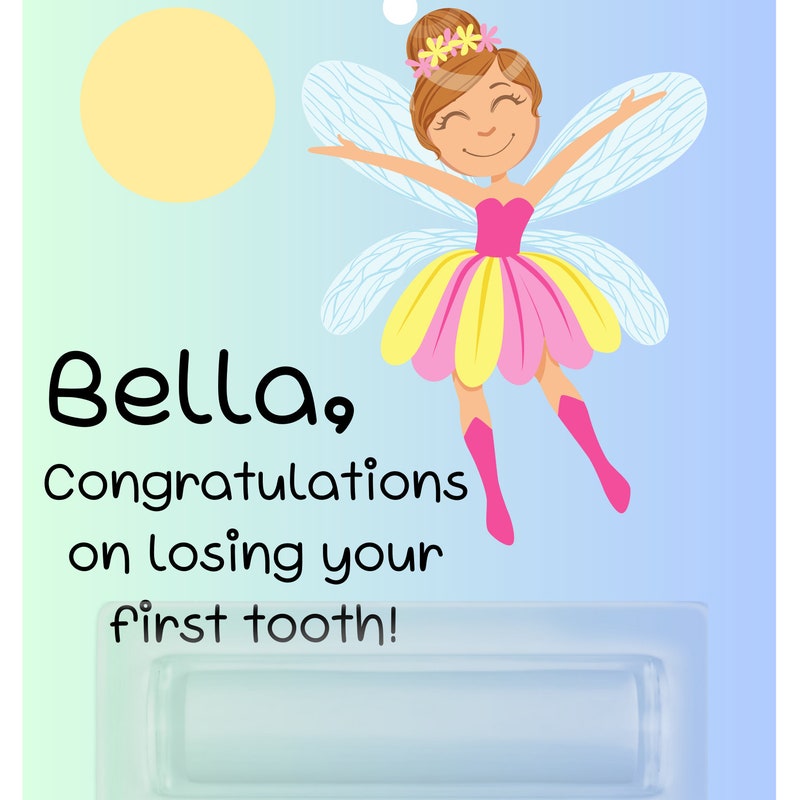 Tooth Fairy Greeting Card - Etsy