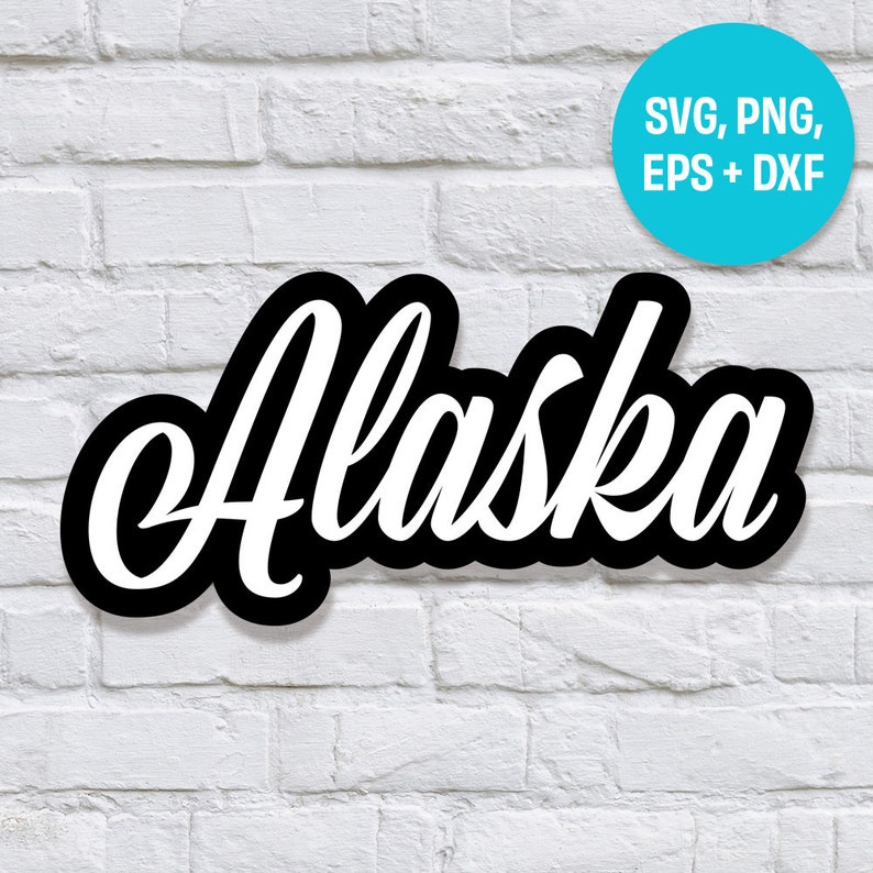 Alaska SVG Eps Png, Retro Text Svg, Home States Svg, Patriotic Tshirt ...