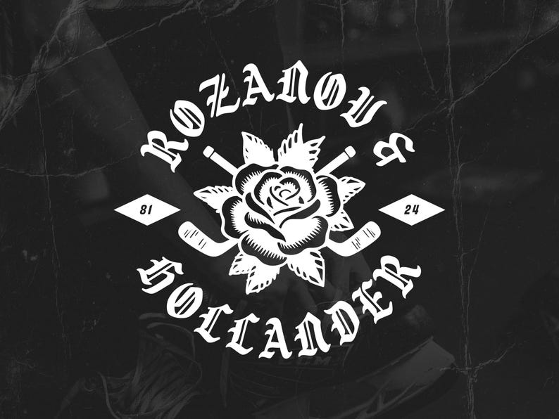 Rozanov & Hollander SVG, Heated Rivalry Hollanov Design (digital ...