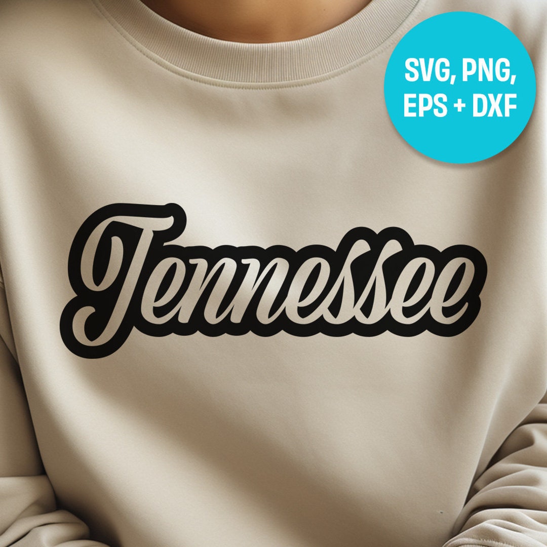 Tennessee SVG Eps Png, Retro Text Svg, Home States, Patriotic Tshirt ...