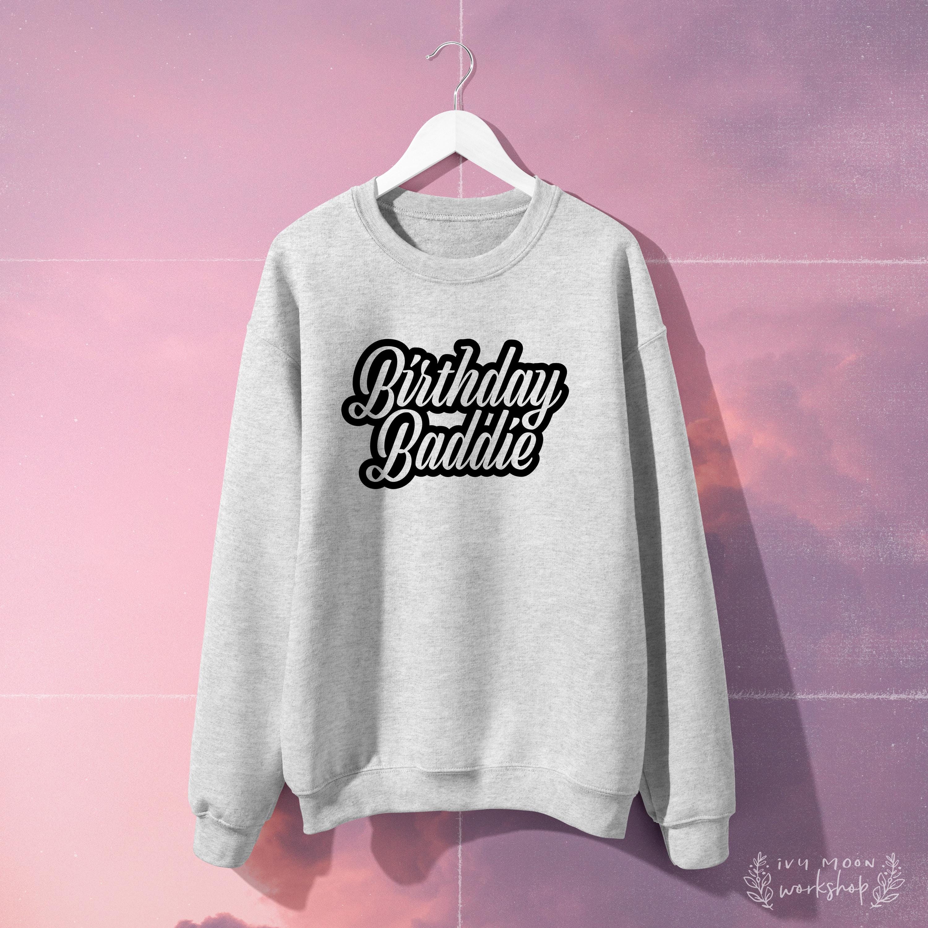 Birthday Baddie SVG, Baddie Svg, Trendy Svg, Tattoo Text PNG, Retro ...