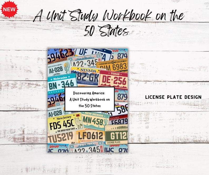 Discovering America: A Unit Study Workbook on the 50 States - Etsy