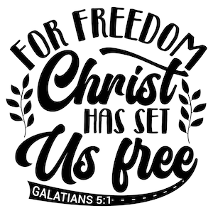Freedom Bible Verse SVG Bundle: Christian Patriotic Designs (commercial ...