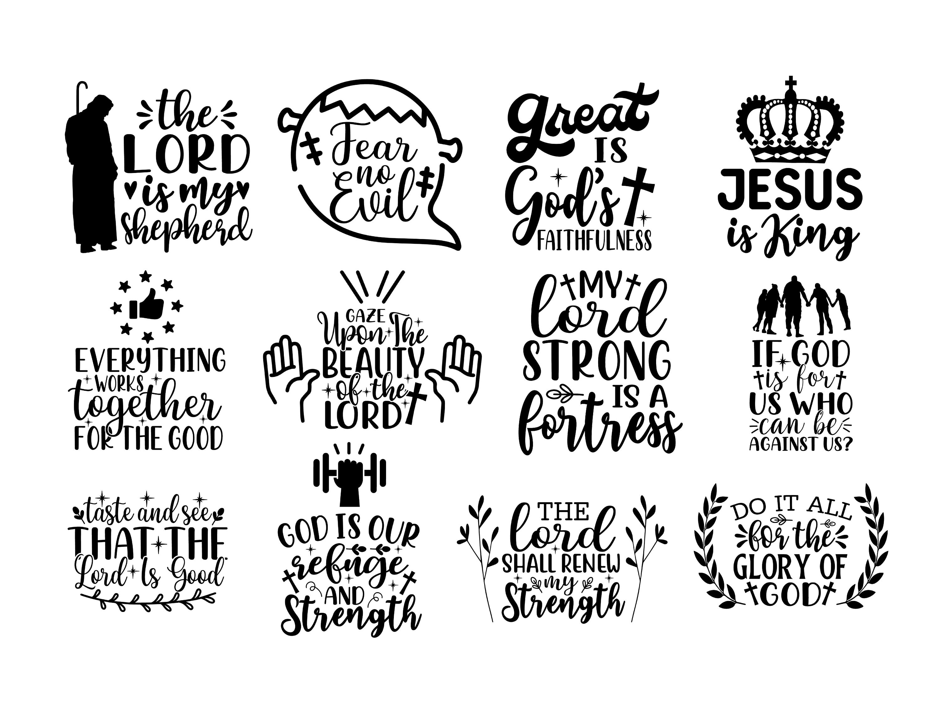 Christian Bundle SVG, Scripture Bundle, Bible Verse Bundle, Svg Bundle ...