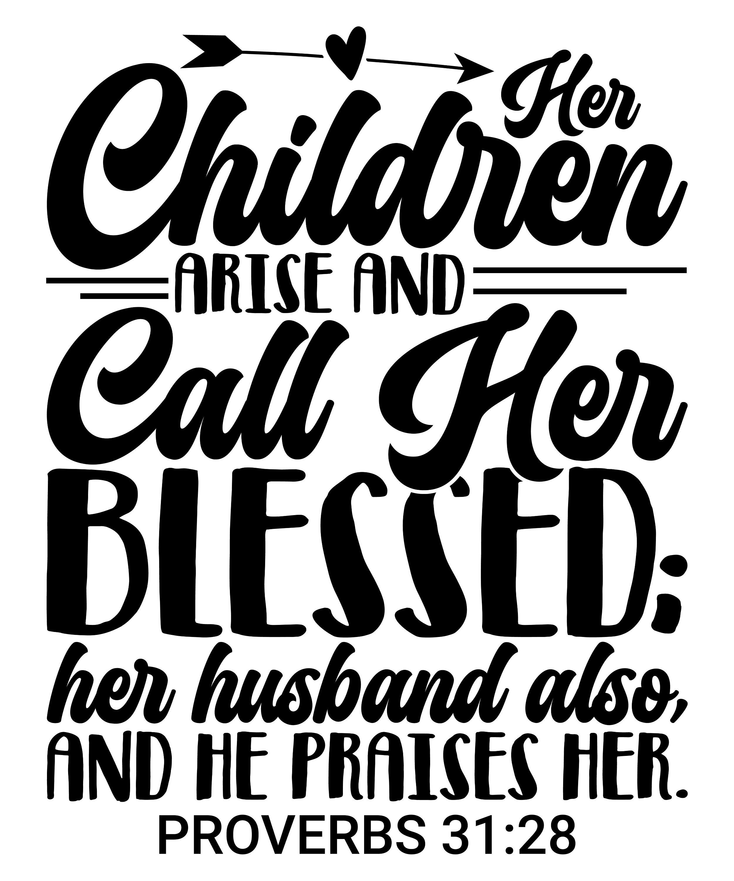 Mother's Day Bible Verse SVG Bundle: Christian Mom Quotes (commercial ...