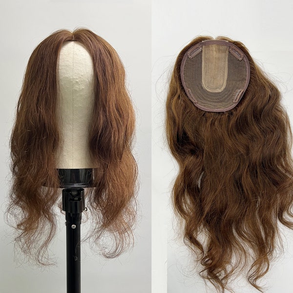 Wavy Human Hair Toppers - Etsy