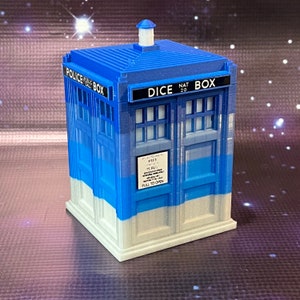 Doctor Who SD TARDIS Dice Box/storage Box - Etsy