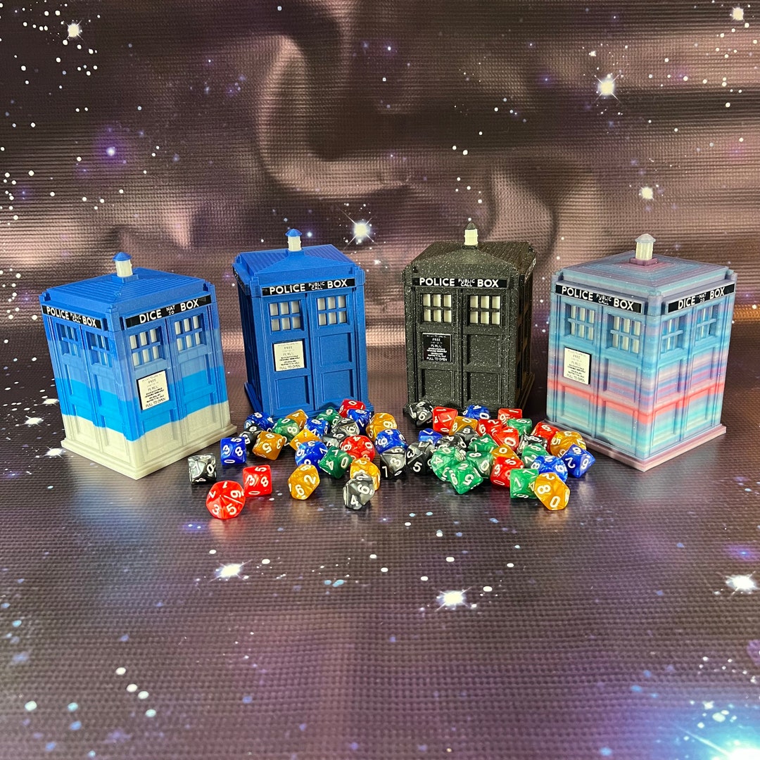 Doctor Who SD TARDIS Dice Box/storage Box - Etsy