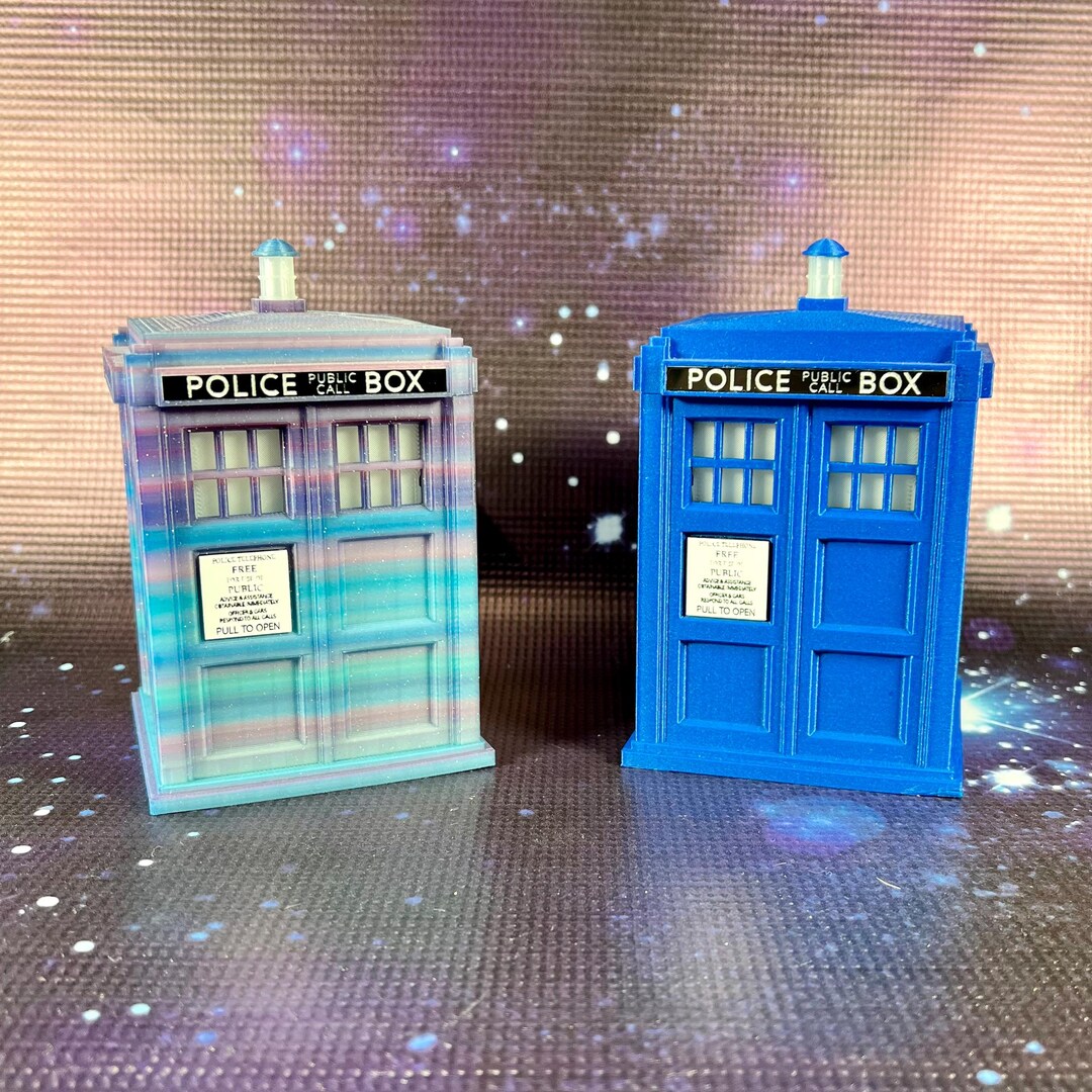 Doctor Who SD TARDIS Dice Box/storage Box - Slightly Imperfect - Etsy