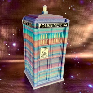 Doctor Who TARDIS, Police Box Pencil Box/desktop Organizer - Etsy UK