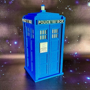Doctor Who TARDIS, Police Box Pencil Box/desktop Organizer - Etsy UK