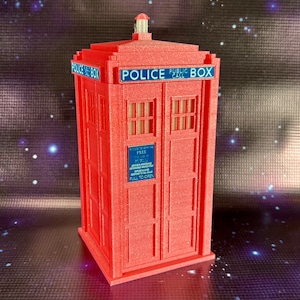 Doctor Who TARDIS, Police Box Pencil Box/desktop Organizer - Etsy UK