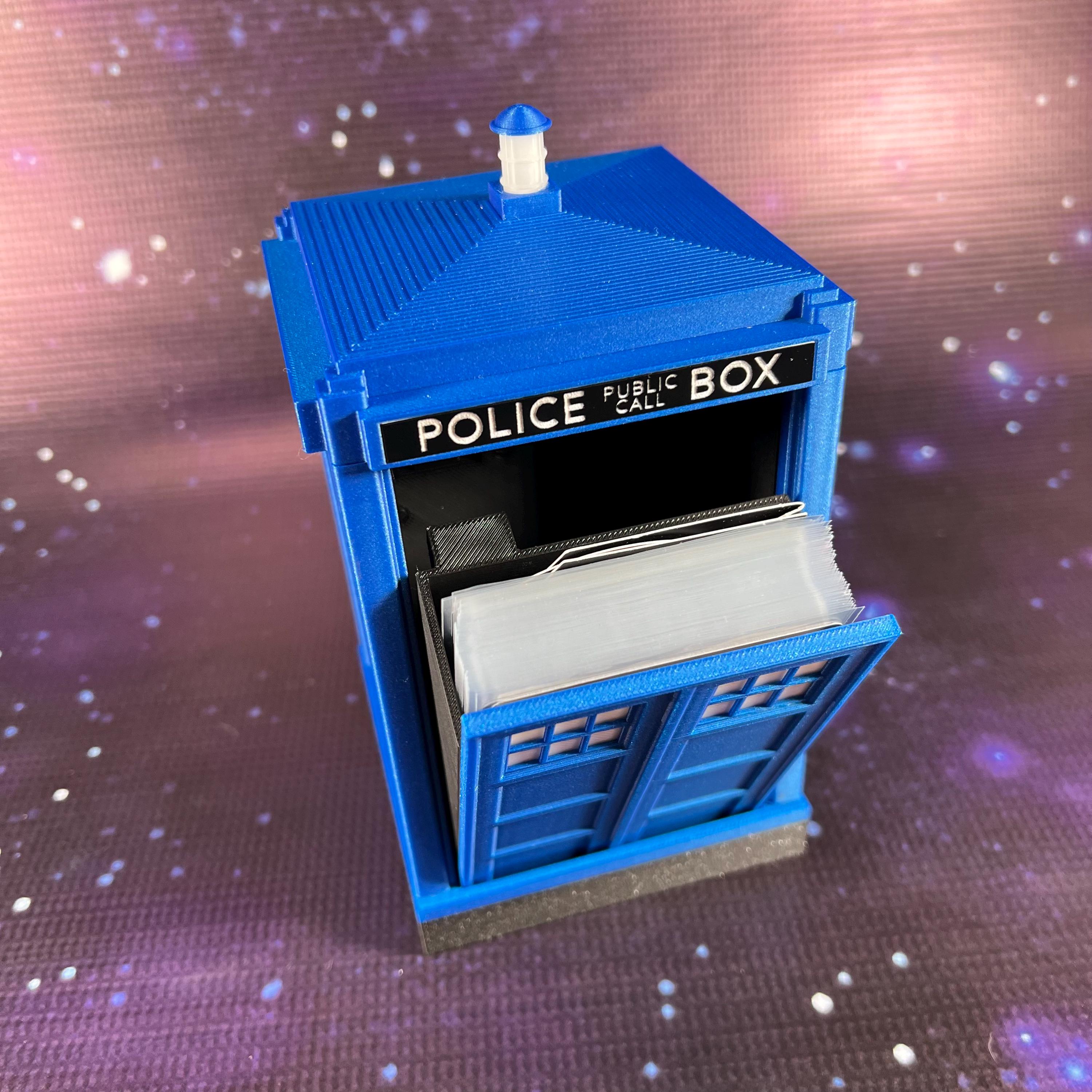 Doctor Who TARDIS Edh/commander Mechanical Deck Box - Etsy