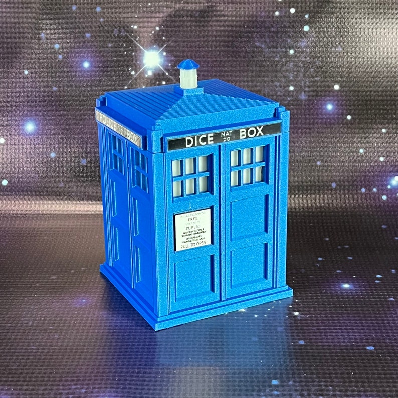 Doctor Who SD TARDIS Dice Box/storage Box - Etsy