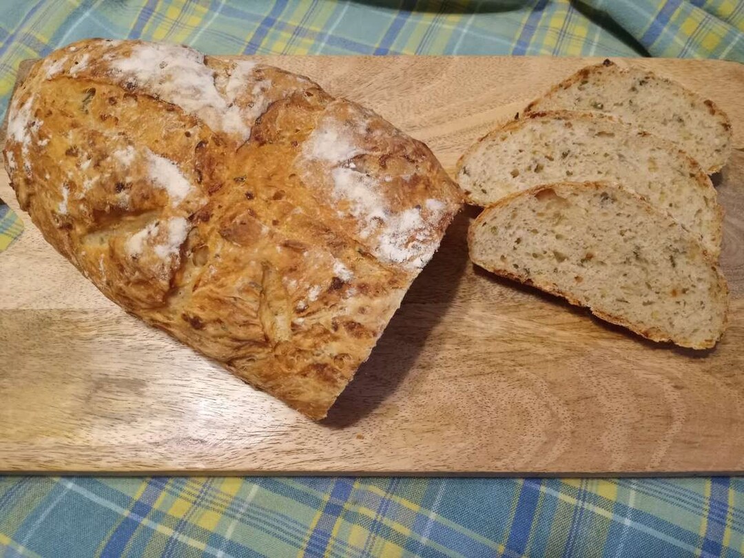 Rustic Onion Chive Bread Mix: Hand Crafted No Knead Loaf - Etsy