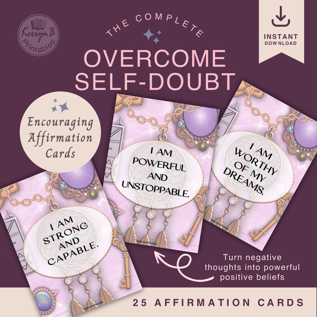 Encouraging Affirmation Cards for Women, Encouragement Cards Set 25 ...