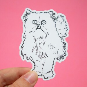 That’s a Weird Looking Cat | Matte Waterproof Vinyl Sticker ...