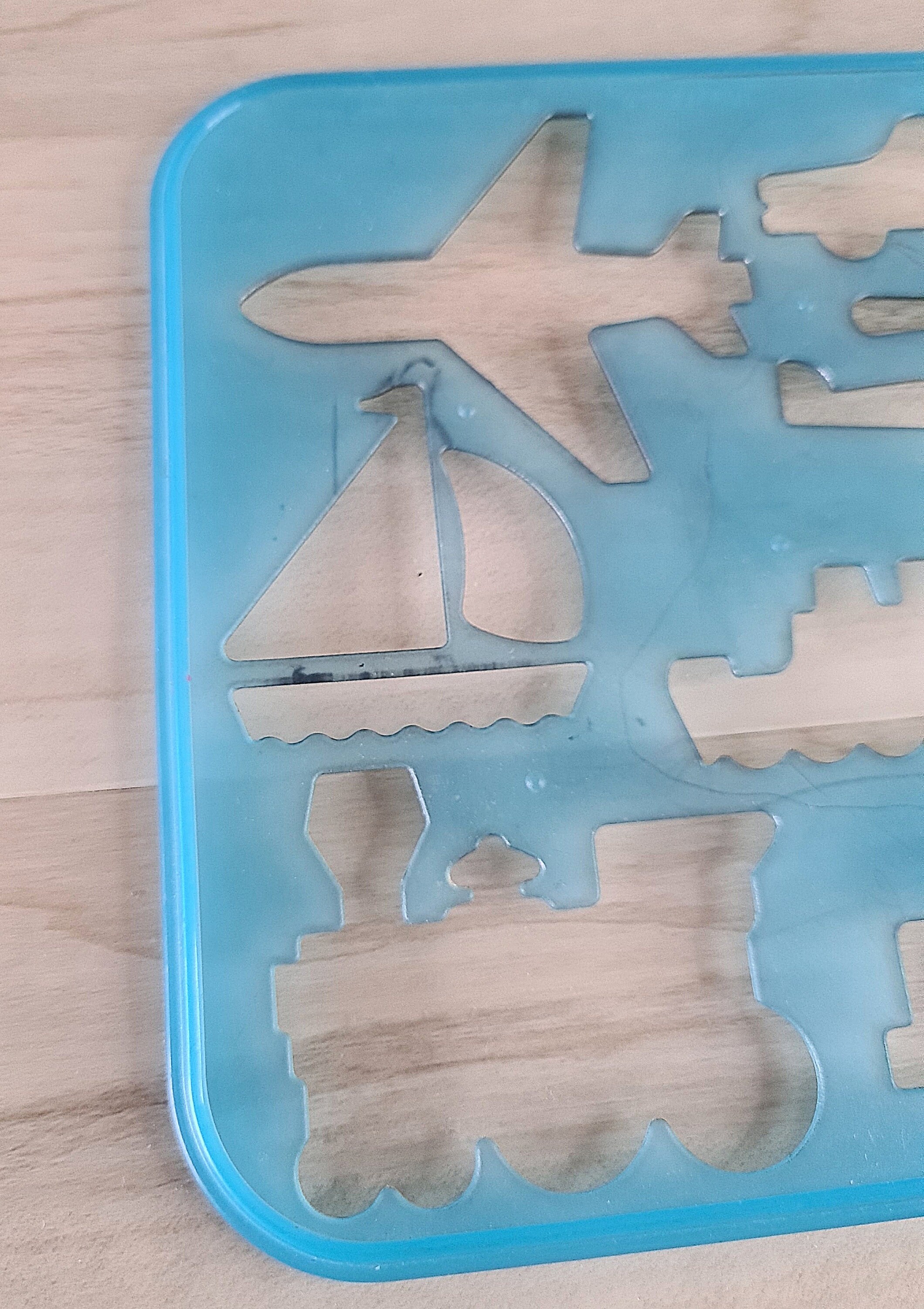 Tupperware Tuppertoys Stencil Art Set of 8 - Etsy