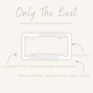 Cloud License Plate Frame, Blue License Plate Frame, Trendy License ...