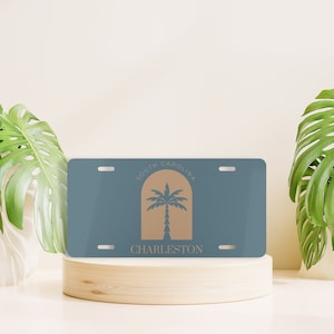 Charleston Vanity License Plate, Charleston SC License Plate, Beach ...