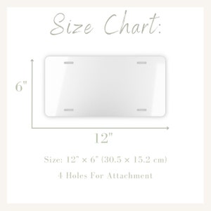 Coastal License Plate, Ocean License Plate, Cute Beach License Plate ...