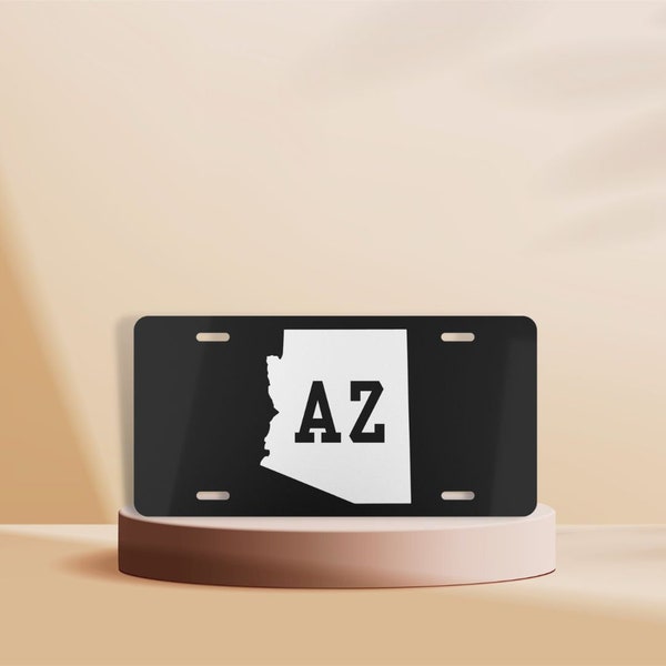 Arizona State License Plate Frame - Etsy