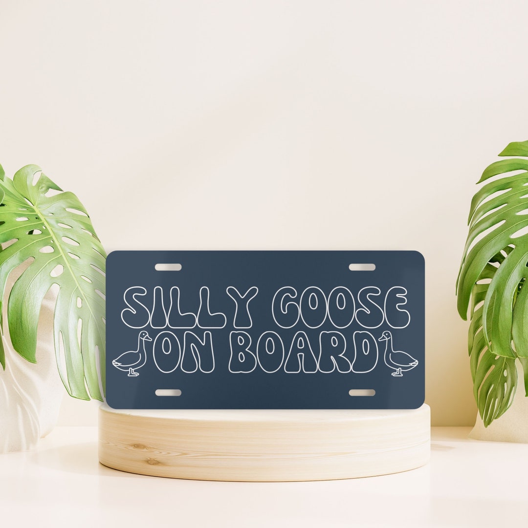 Funny License Plate, Navy Front License Plate, Cute Car Accessory ...